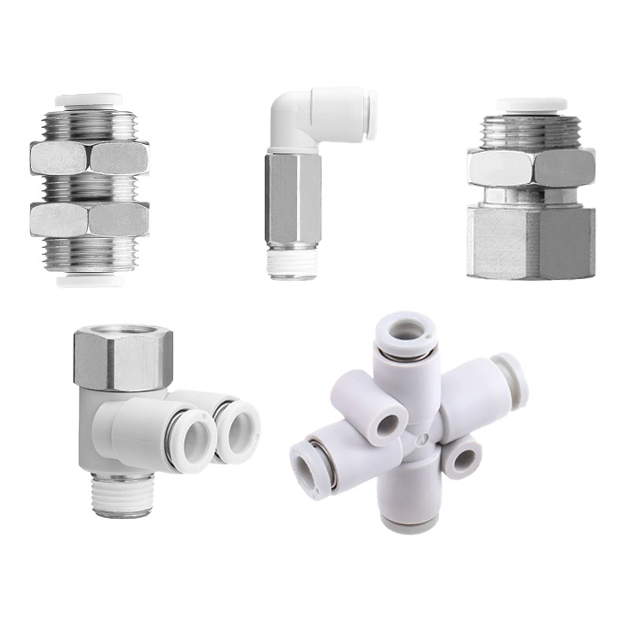 Metric size one-touch fittings connection thread M,R,Rc SMC 10-KQ2 series 10-KQ2ZF12-03NS