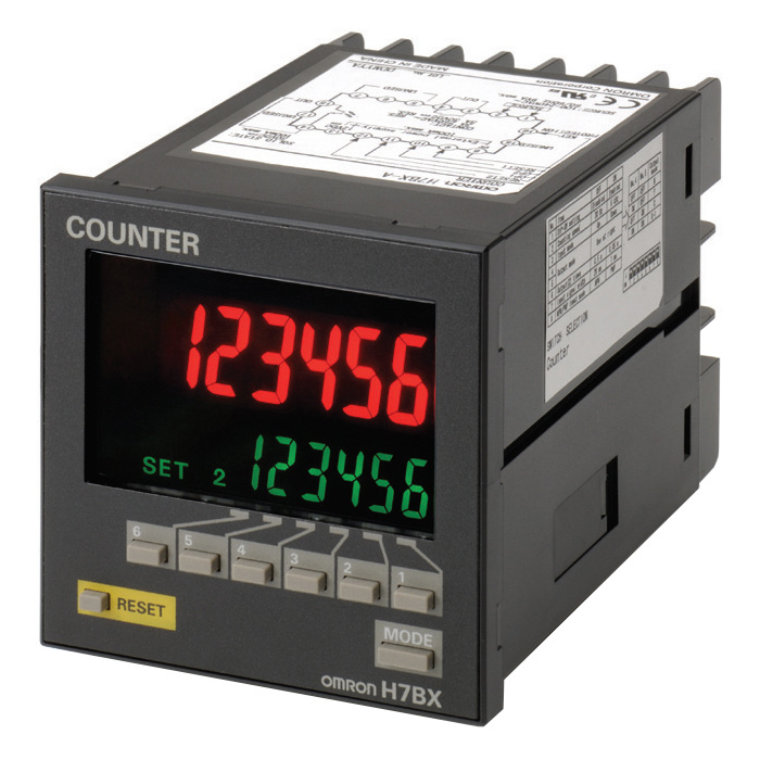 Multifunction counter Omron H7BX series