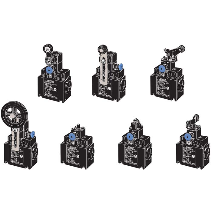 Pull-reset safety limit switch Omron D4N-R series D4N-6C2GR