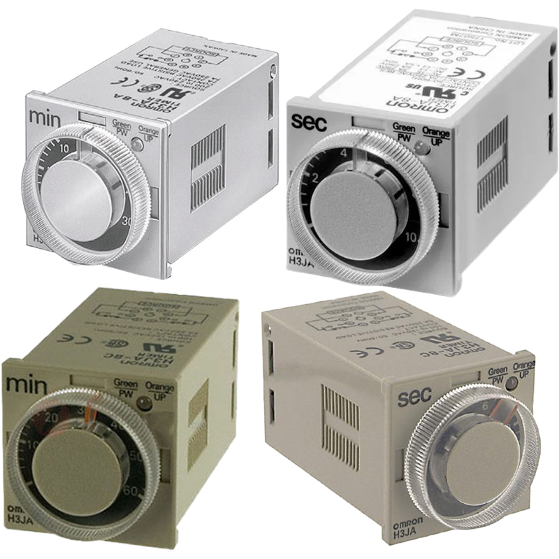 Solid-state timer Omron H3JA series H3JA-8C AC100-120 60M