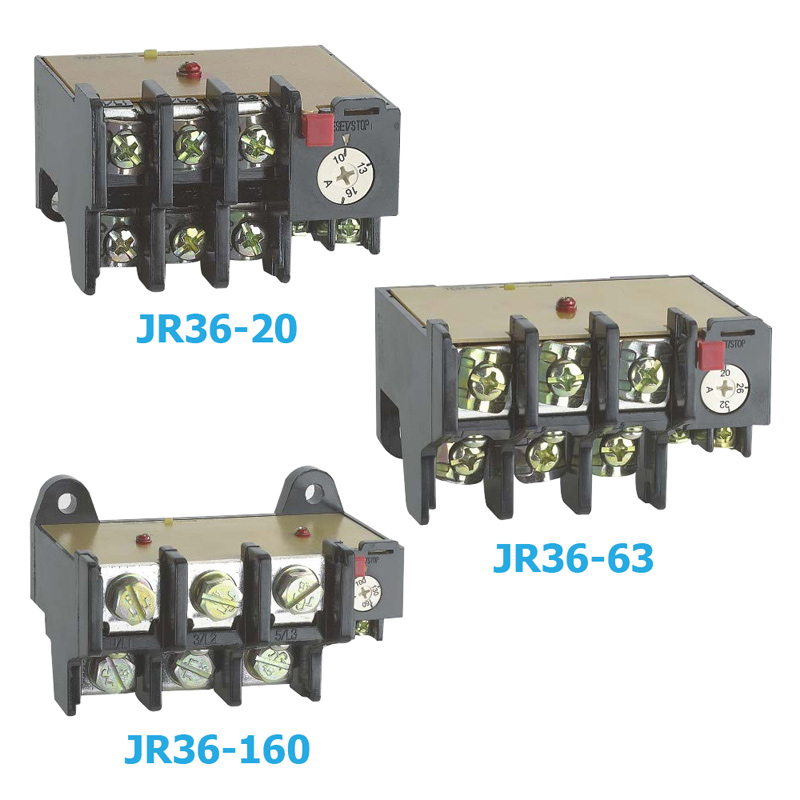 Thermal overload relay CHINT JR36 series