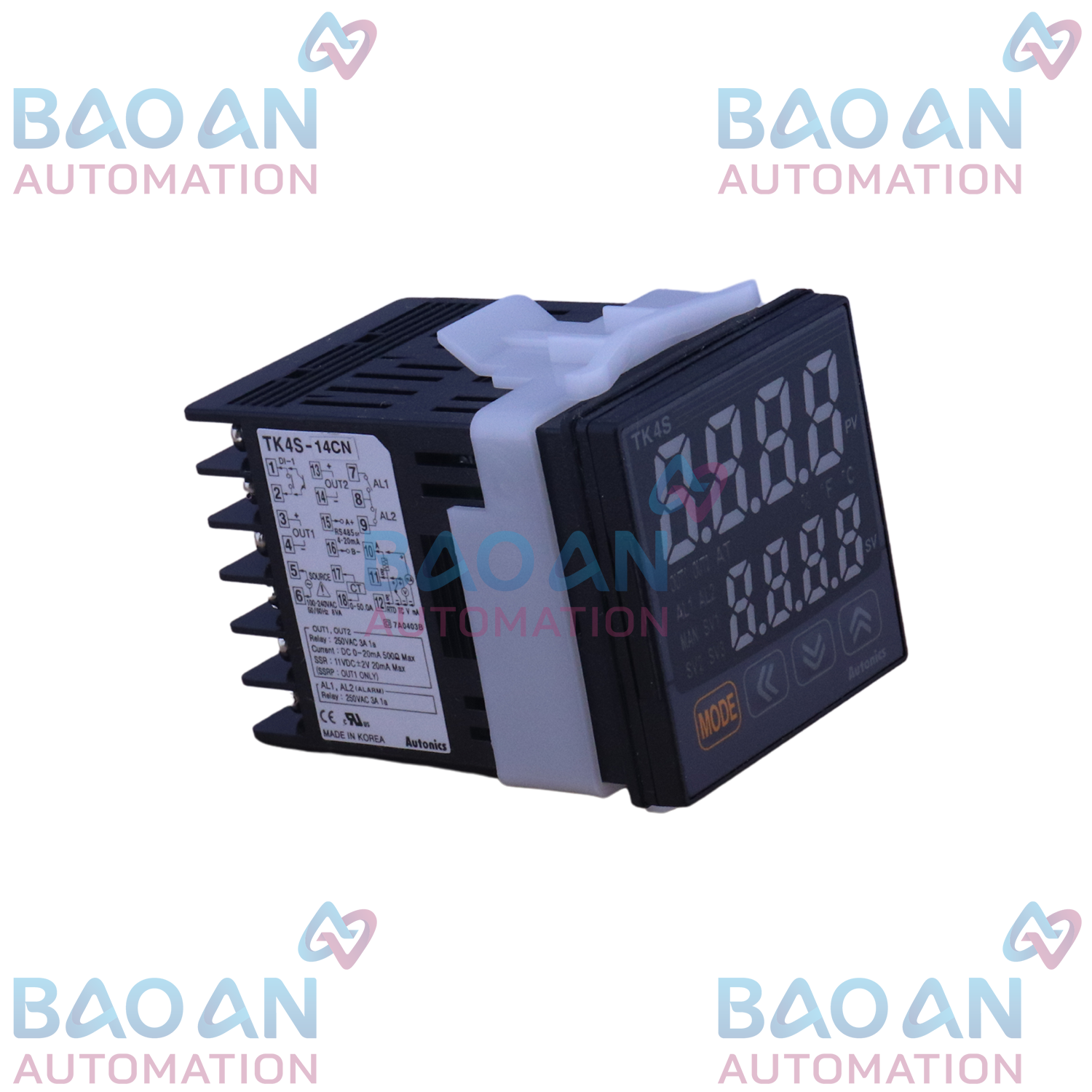 High performance PID temperature controllers Autonics TK series TK4S-14CN