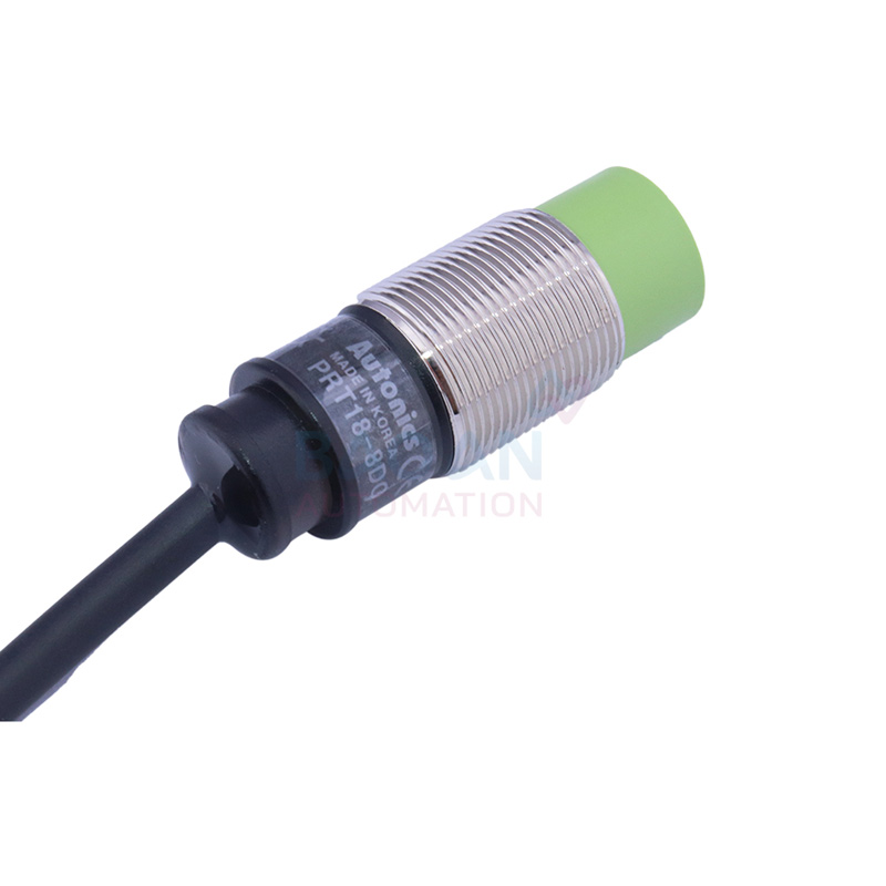 Cylindrical inductive proximity sensors cable type Autonics PR series PRT18-8DO