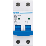 NB1-63H 2P C16 10kA - Miniature circuit breaker CHINT - baoanjsc.com.vn