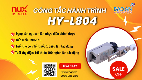 Công tắc hành trình thương hiệu Hàn Quốc Hanyoung HY-L804